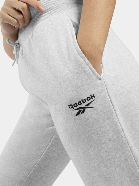 Брюки Reebok Базовая коллекция, размер S, серый — фото 1