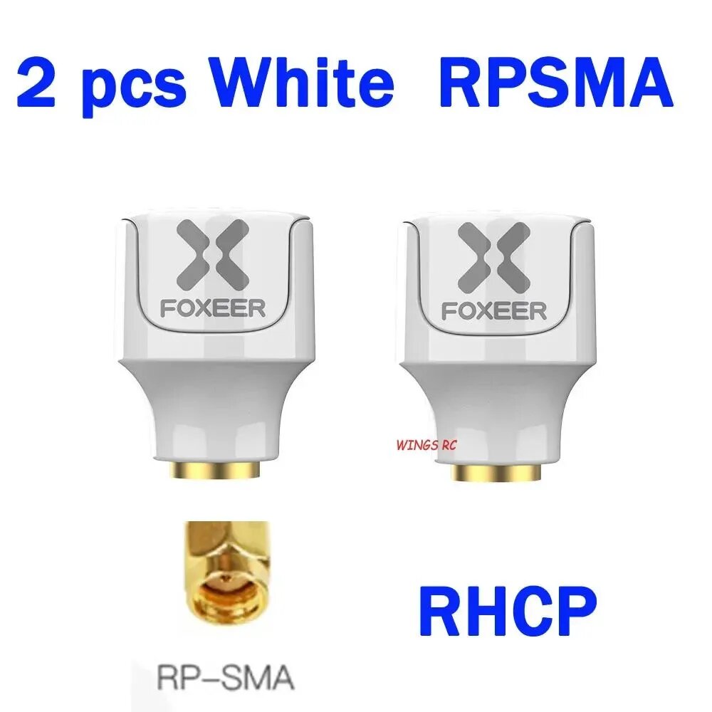 Foxeer Lollipop 4 Stubby Antenna RHCP RPSMA Аксессуары для игрушечных автомобилей