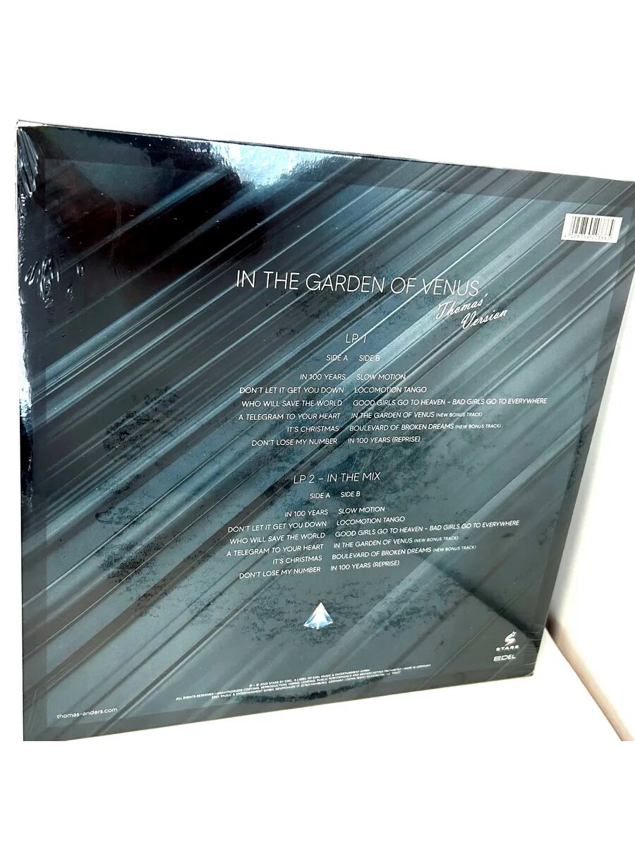 ANDERS THOMAS - Sings Modern Talking. 2LP Винил — фото 1