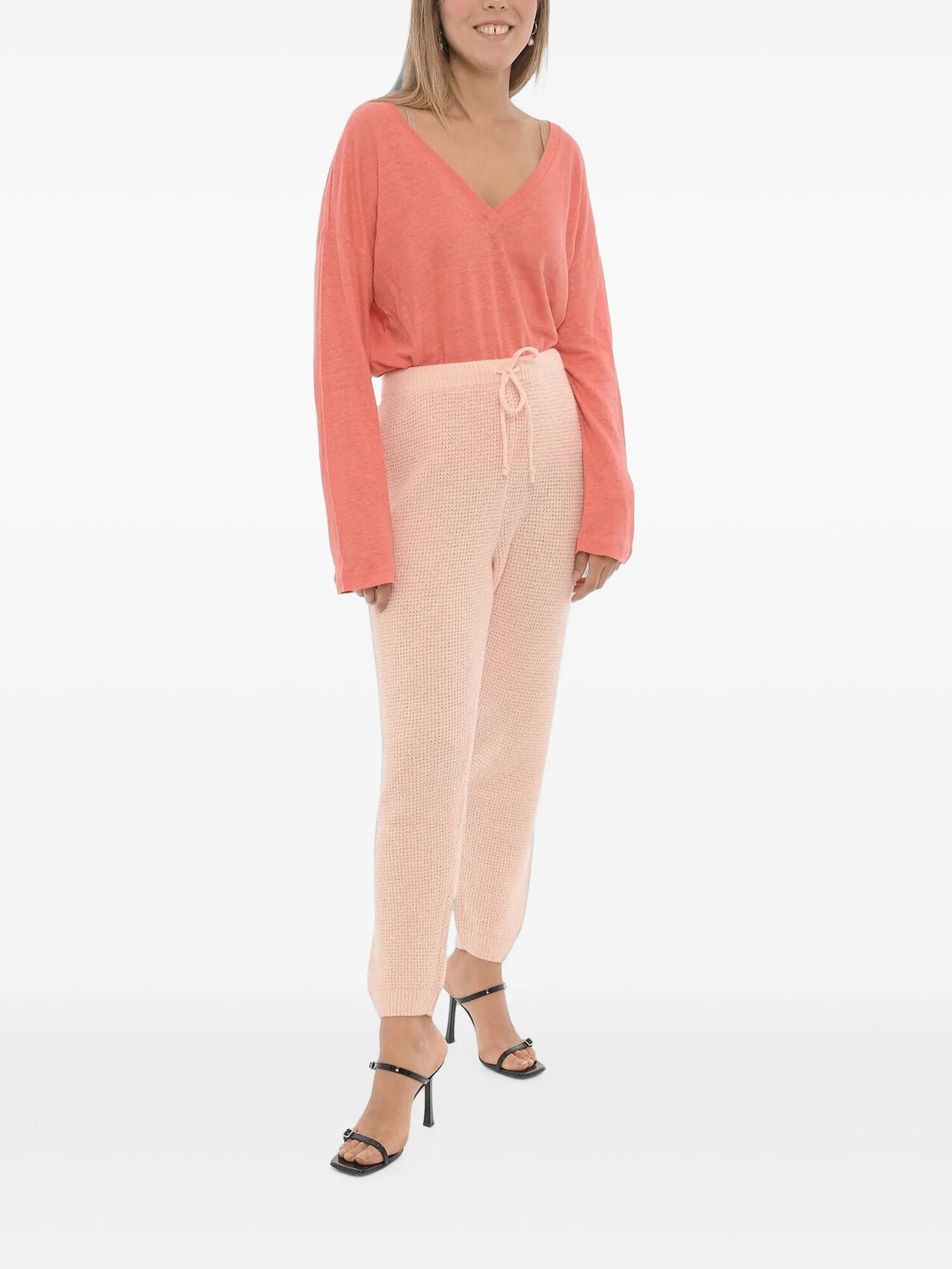 Брюки American Vintage Elasticated-waistband knitted trousers, размер 44 — фото 1