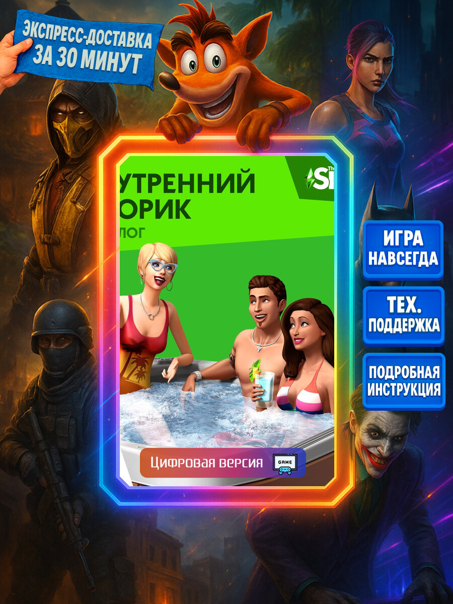 The Sims 4 Внутренний дворик – Каталог PS4/PS5 | Моментальная доставка | английский язык | имитация