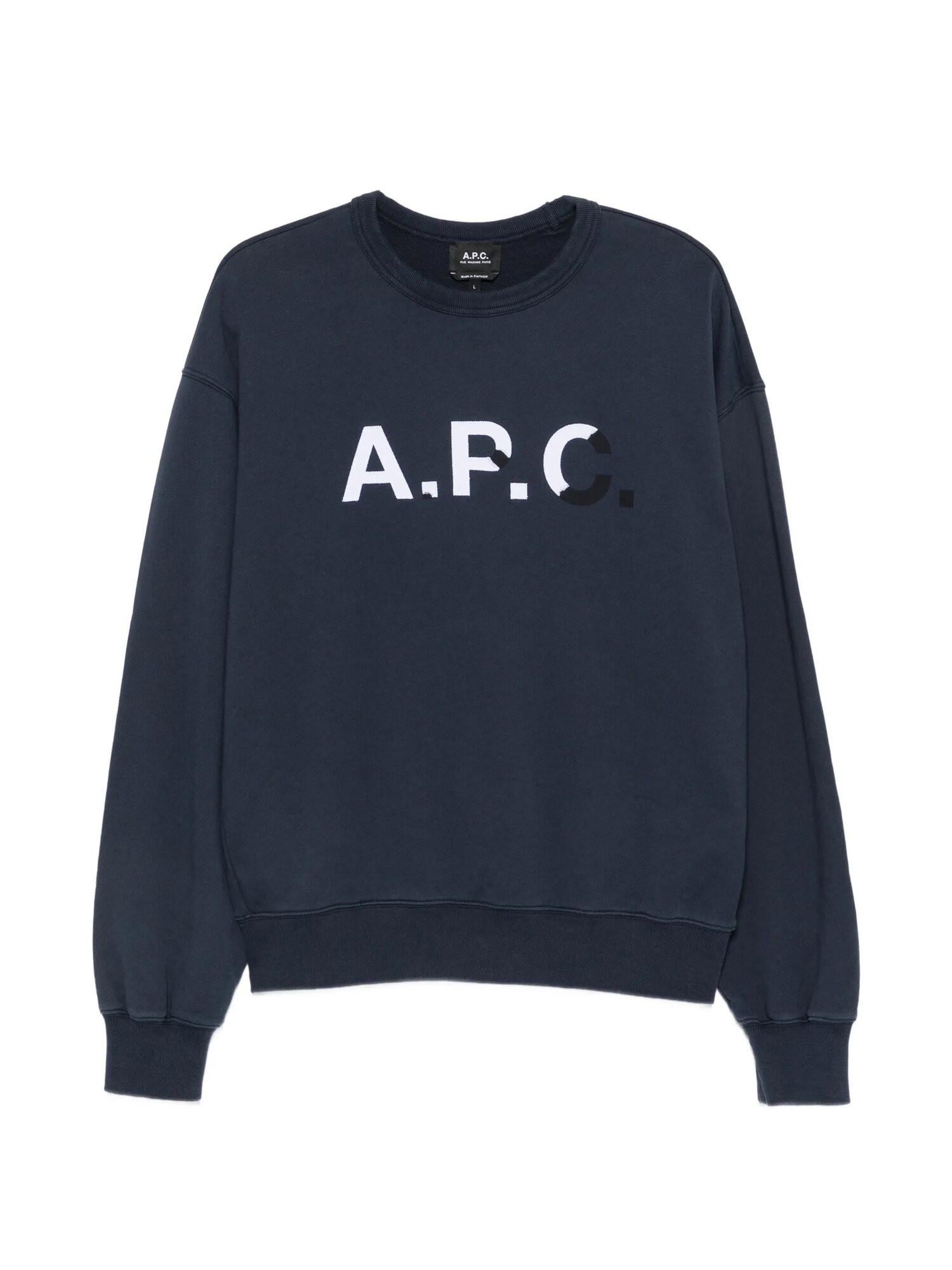Толстовка A.P.C. Logo-print sweatshirt