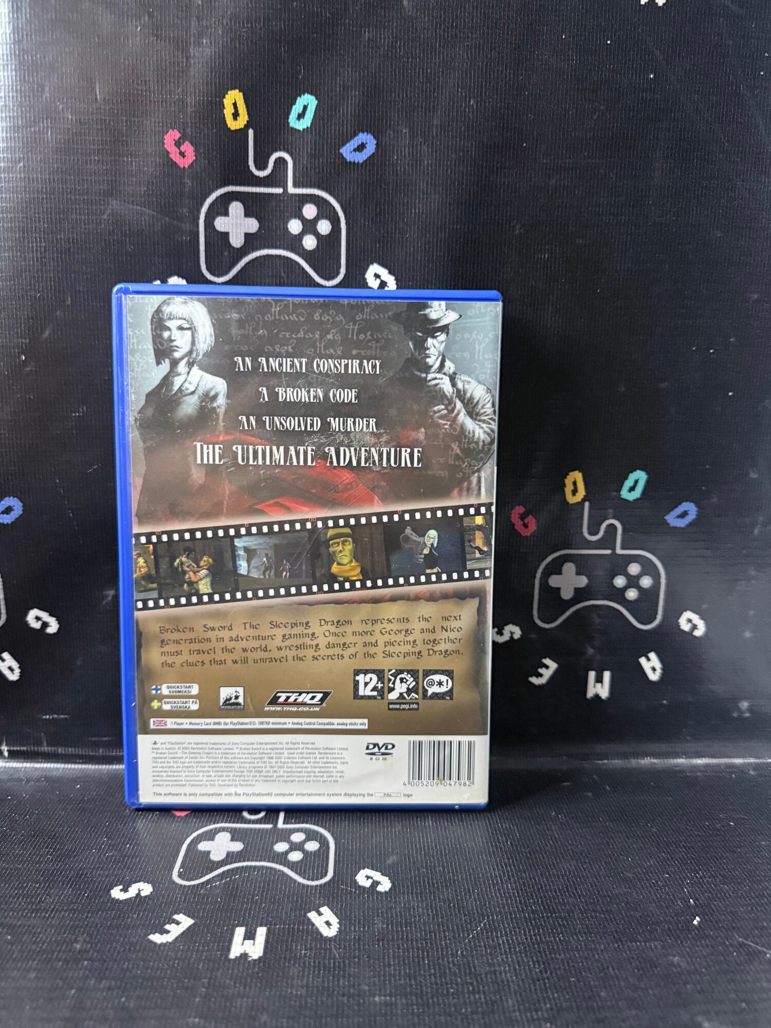 Игра Broken Sword The Sleeping Dragon ps2 — фото 1