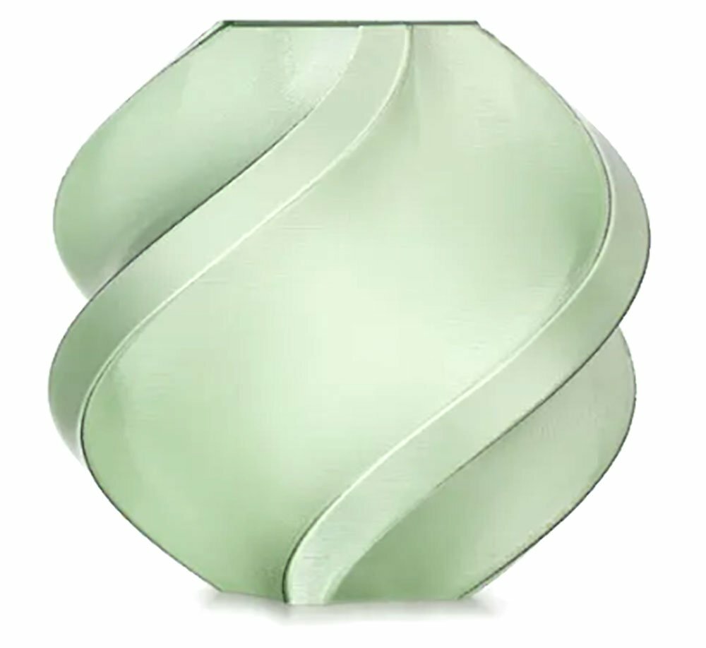 Катушка PETG Translucent пластика Bambu lab 1.75 мм 1кг, прозрачный оливковый (Translucent Olive)