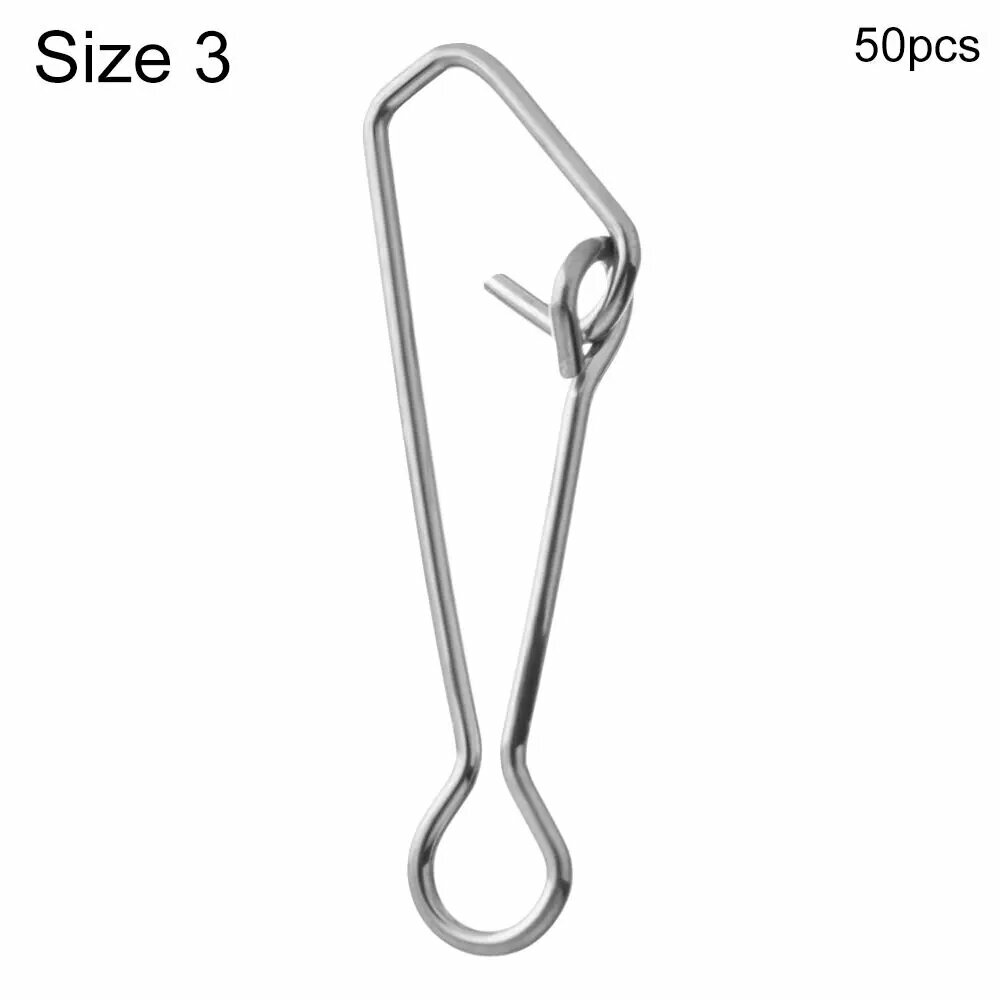 Портативные зажимы-фиксаторы из нержавеющей стали для рыбалки Size 3