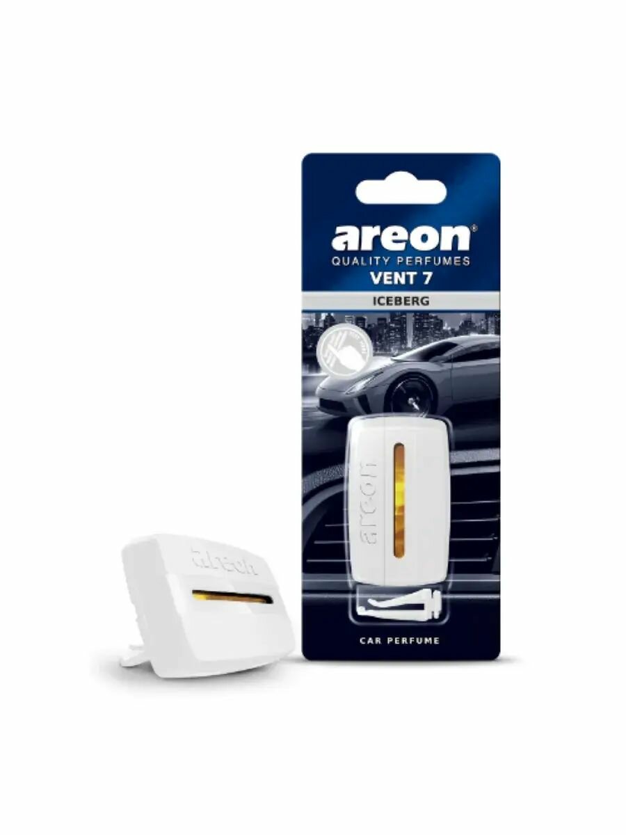 Ароматизатор для автомобиля на дефлектор "Areon" Vent 7 Iceberg