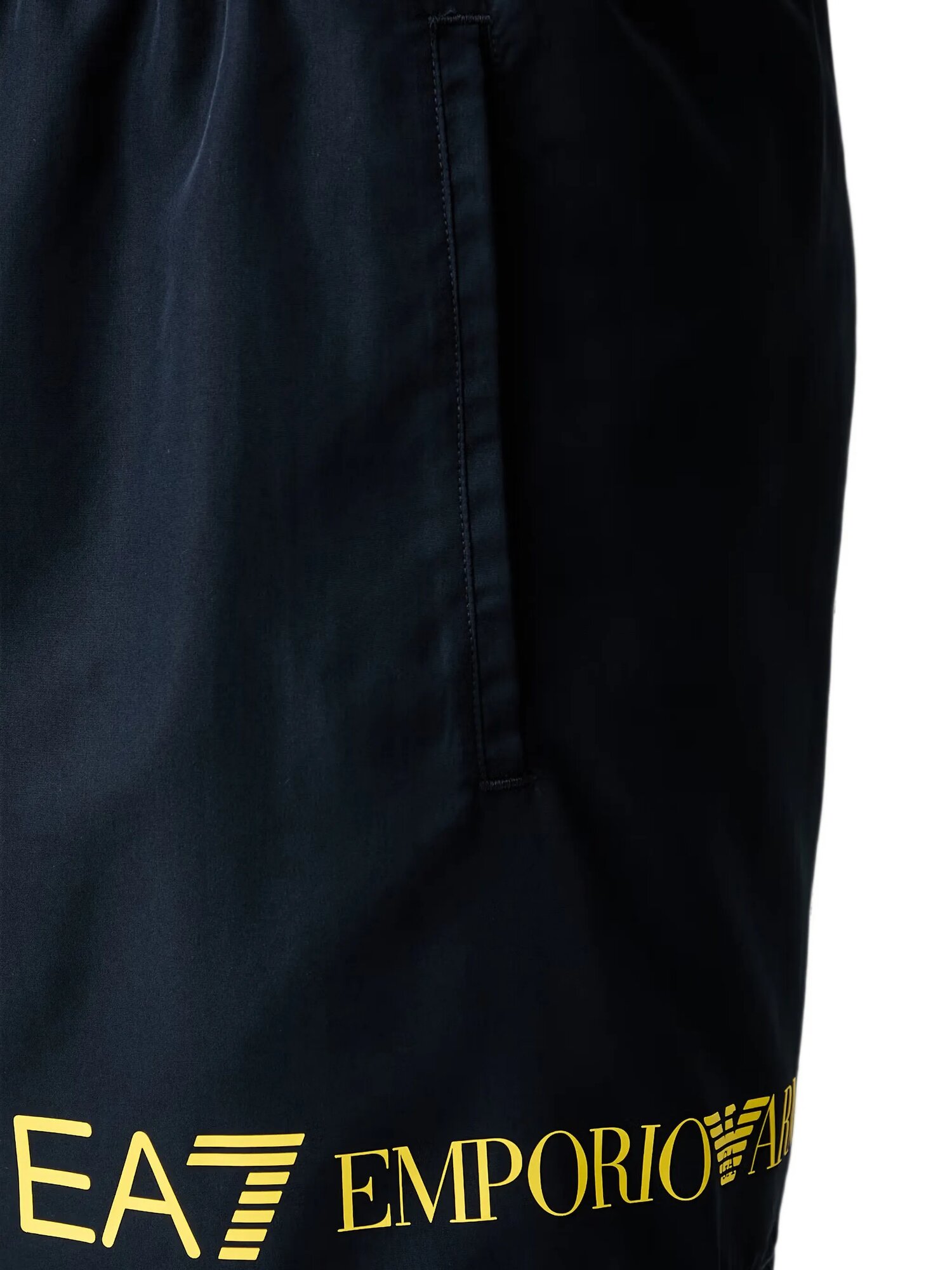 Шорты для плавания EA7 EMPORIO ARMANI Logo-print drawstring swim shorts, размер 50 — фото 1