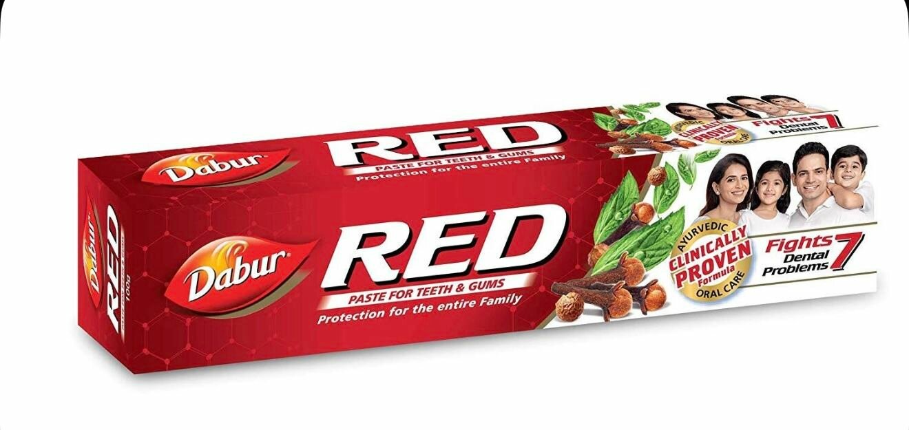 Dabur Red Зубная паста Ред аюрведическая красная Дабур 200 г 1 шт