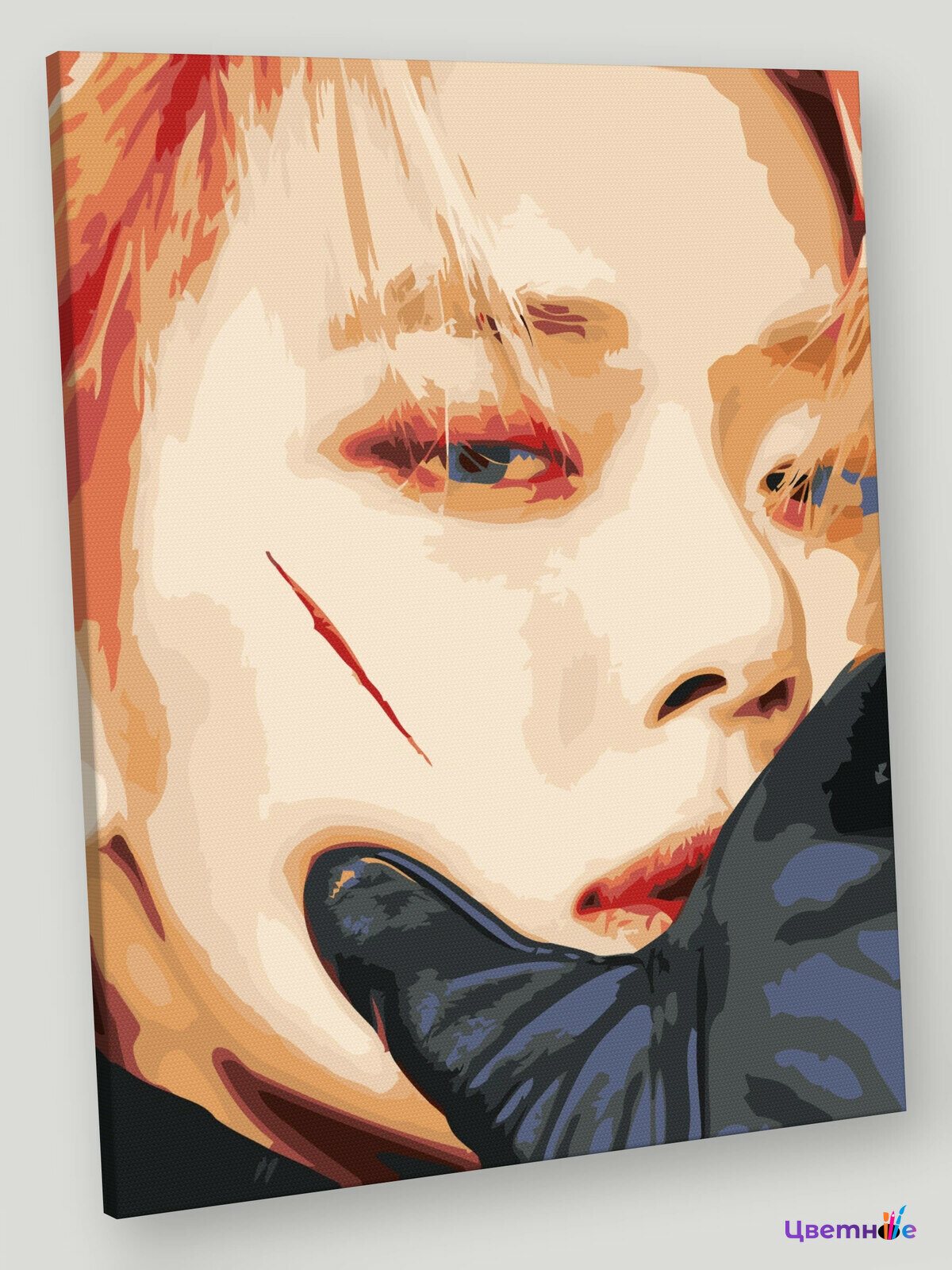 Картина по номерам "Корейская K-POP группа TXT: Чхве Ёнджун", 40x50 см, Живопись по Номерам