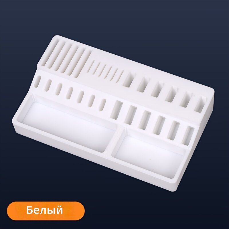 Многослотовый настольный органайзер-подставка с USB/Type-C/SD/TF картами, белый