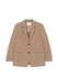 Пиджак Closed Single-breasted notched-lapels blazer, размер 4, разноцветный