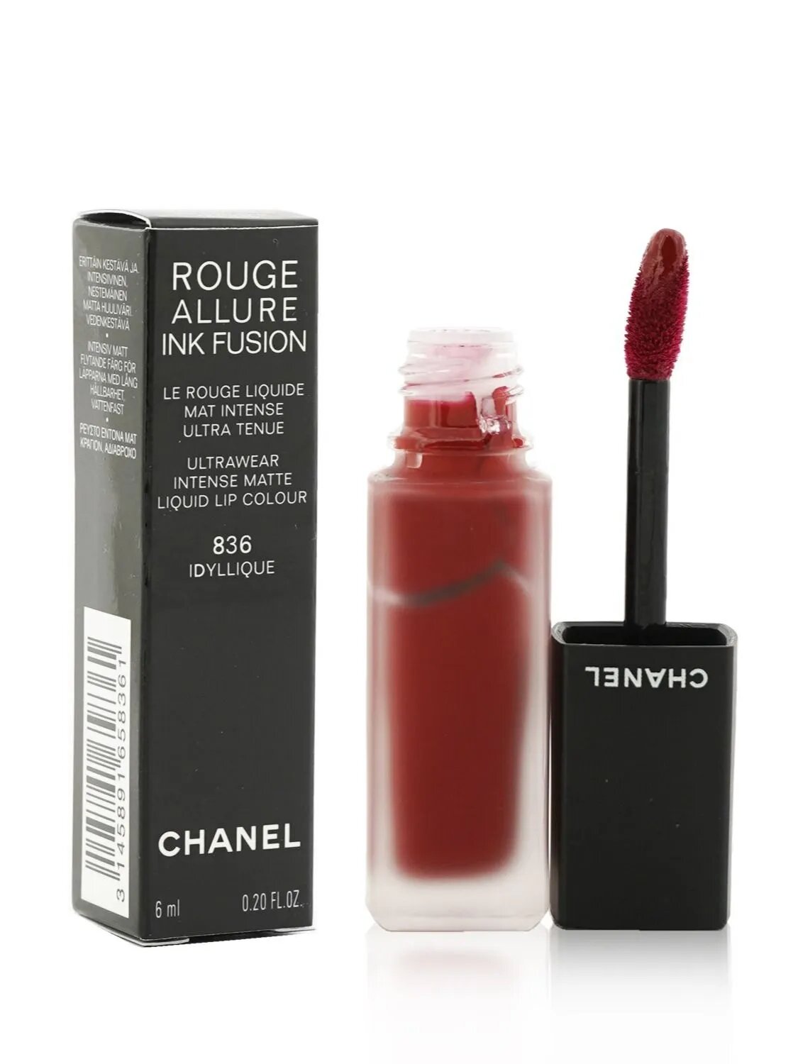 836 IDYLLIQUE Rouge Allure Ink Fusion Ultrawear Жидкая помада. Франция