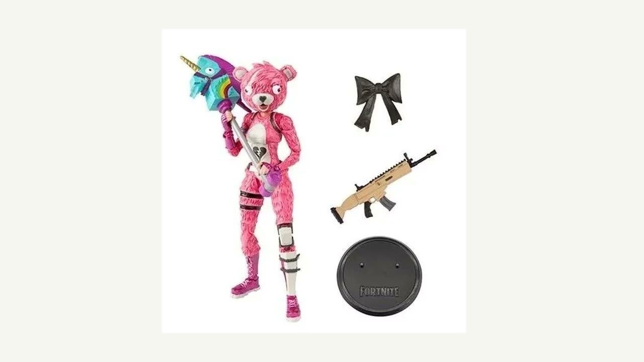 Фигурка Fortnite Cuddle Team Leader с аксессуарами, коллекционная, пластиковая, для детей от 14 лет, розовый — фото 1