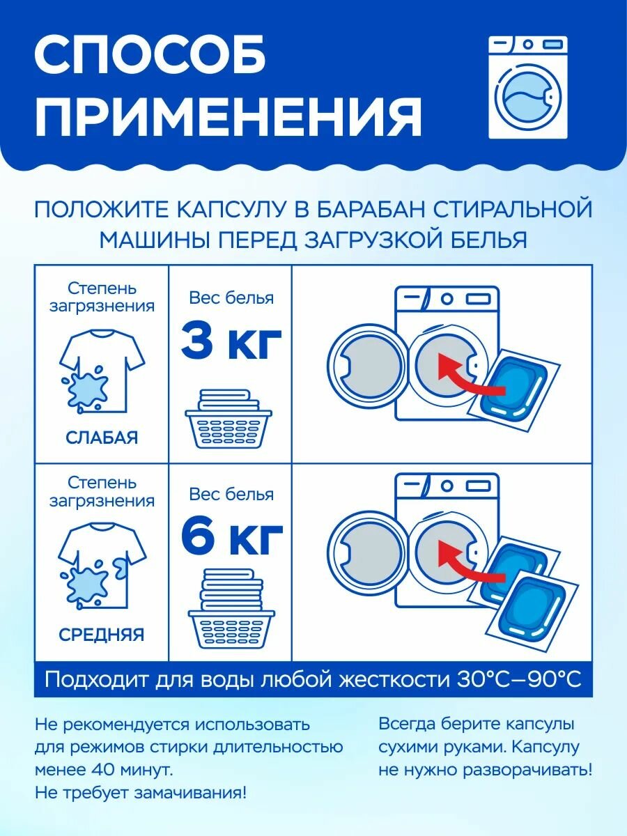 Капсулы для стирки — фото 1