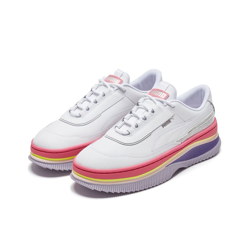 Кеды PUMA DEVA, размер EU 35,5 стопа (22CM), white — фото 1