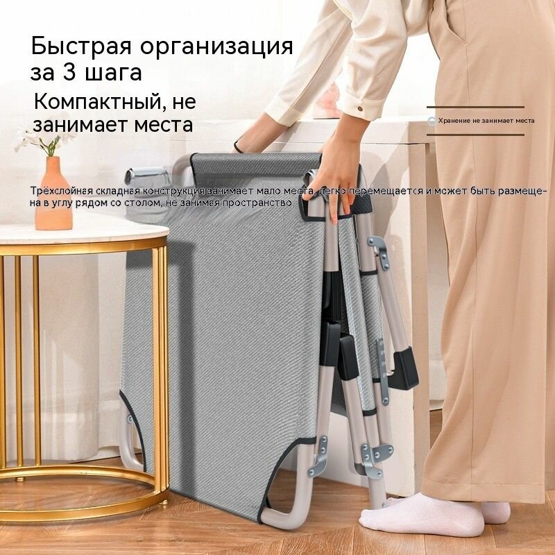 Шезлонг,176х55.8 — Шезлонги и лежаки садовые — фото 1