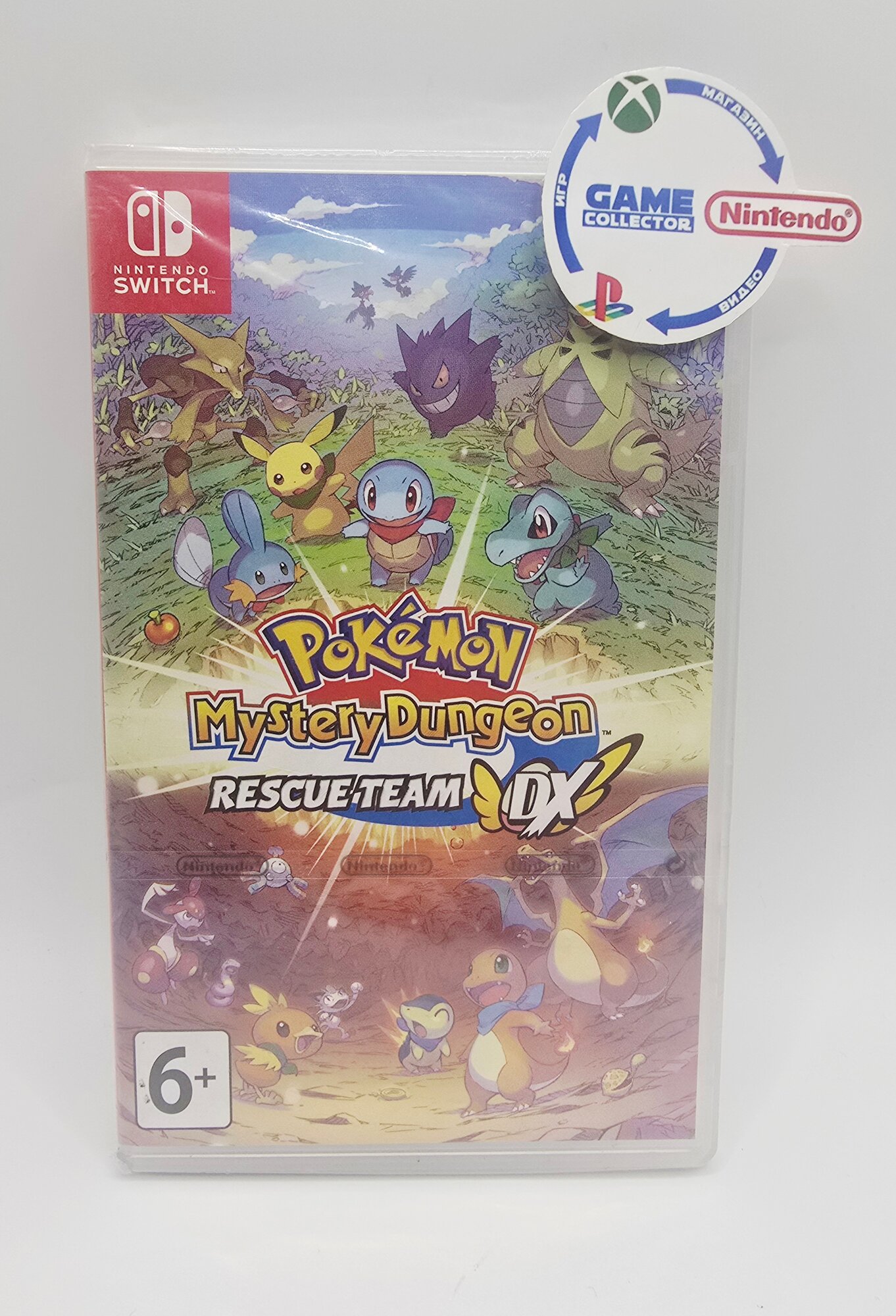 Игра Pokemon Mystery Dungeon Rescue Team DX для Nintendo Switch на картридже английском языке.