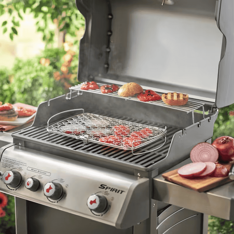 Сетка для жарки Weber 6471, для рыбы и овощей, нержавеющая сталь, подходит для большинства грилей