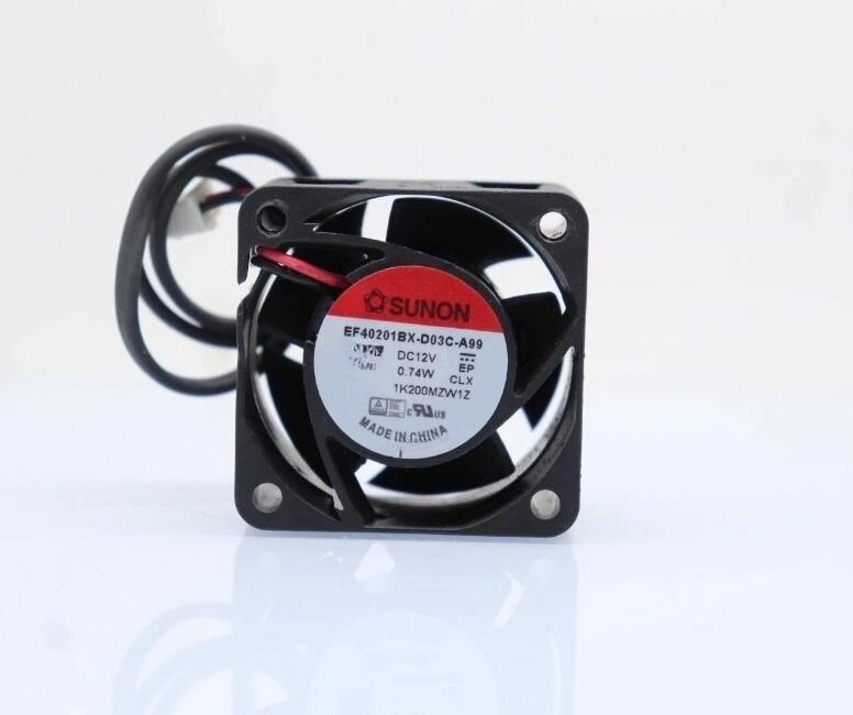 SUNON EF40201BX-D30C-A99 DC12V 0.74W 4020 4CM 2-проводной переключатель, вентилятор охлаждения -