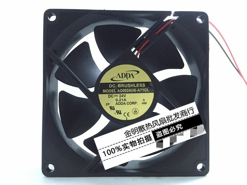 ADDA 9025 9CM AD0924UB - A71GL DC24V 0.21A 2 - проводной преобразователь частоты