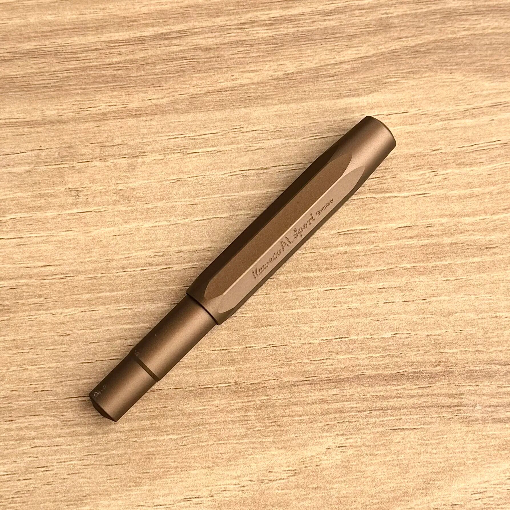 Перьевая ручка KAWECO Limited Edition Gold-Copper Mingjian-f, Golden coffee