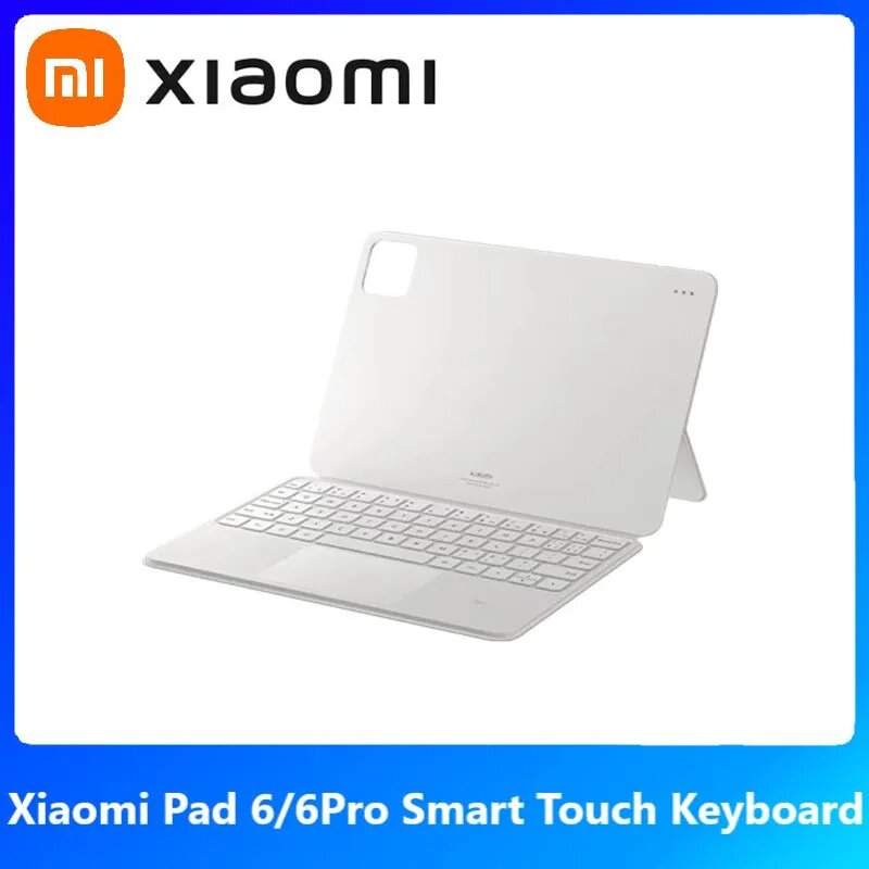 Умная сенсорная клавиатура Xiaomi Mi Pad 6/6Pro Чехол для клавиатуры Smart Touch Белый