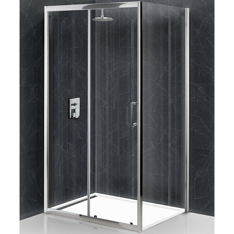 Душевой уголок BelBagno Uno 100х80 UNO-195-AH-1-100/80-C-Cr