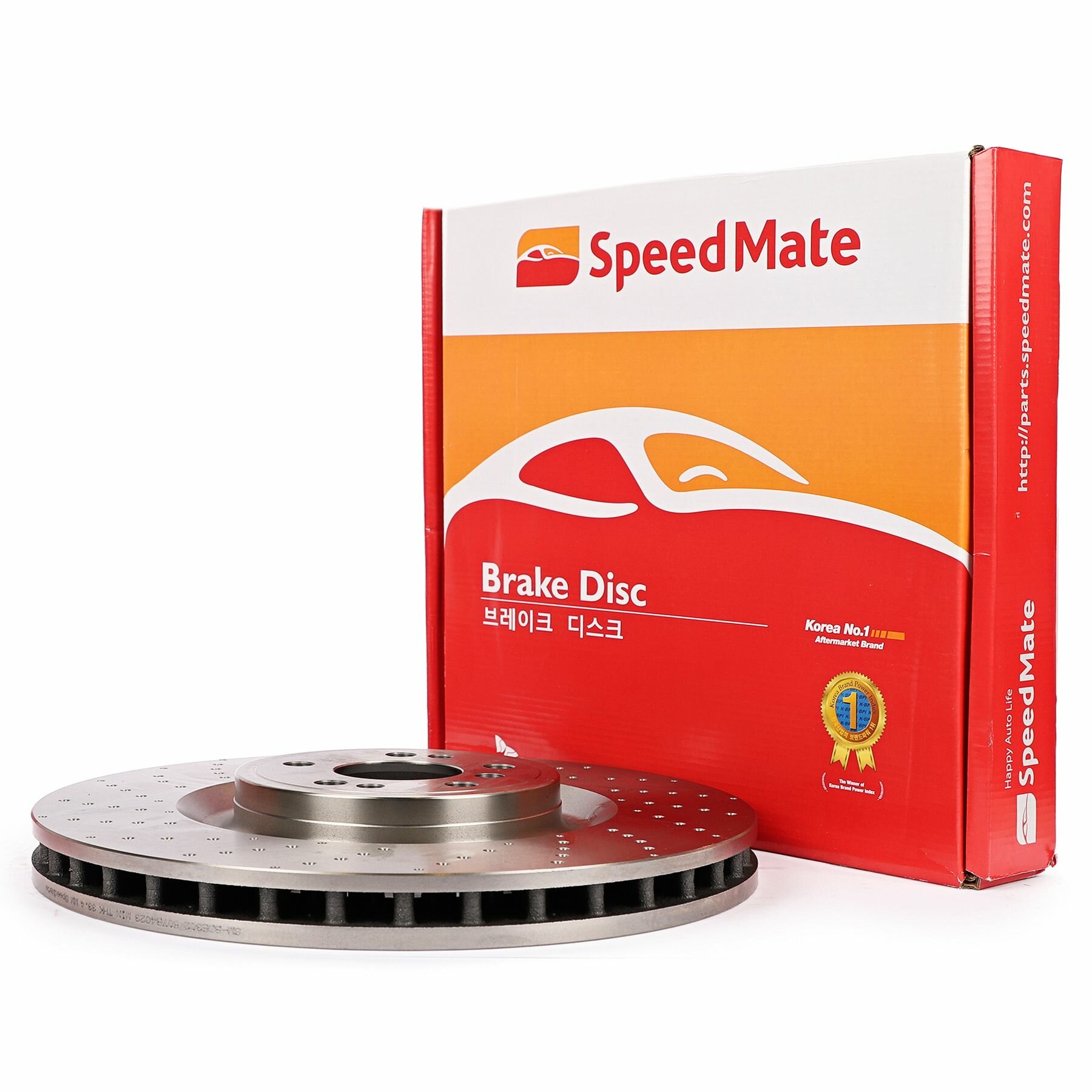 SPEEDMATE Диски тормозные с перфорацией MERCEDES ML (W166), GL (X166), GLE (C292), GLE (W166), GLS (X166) SM-BDE302