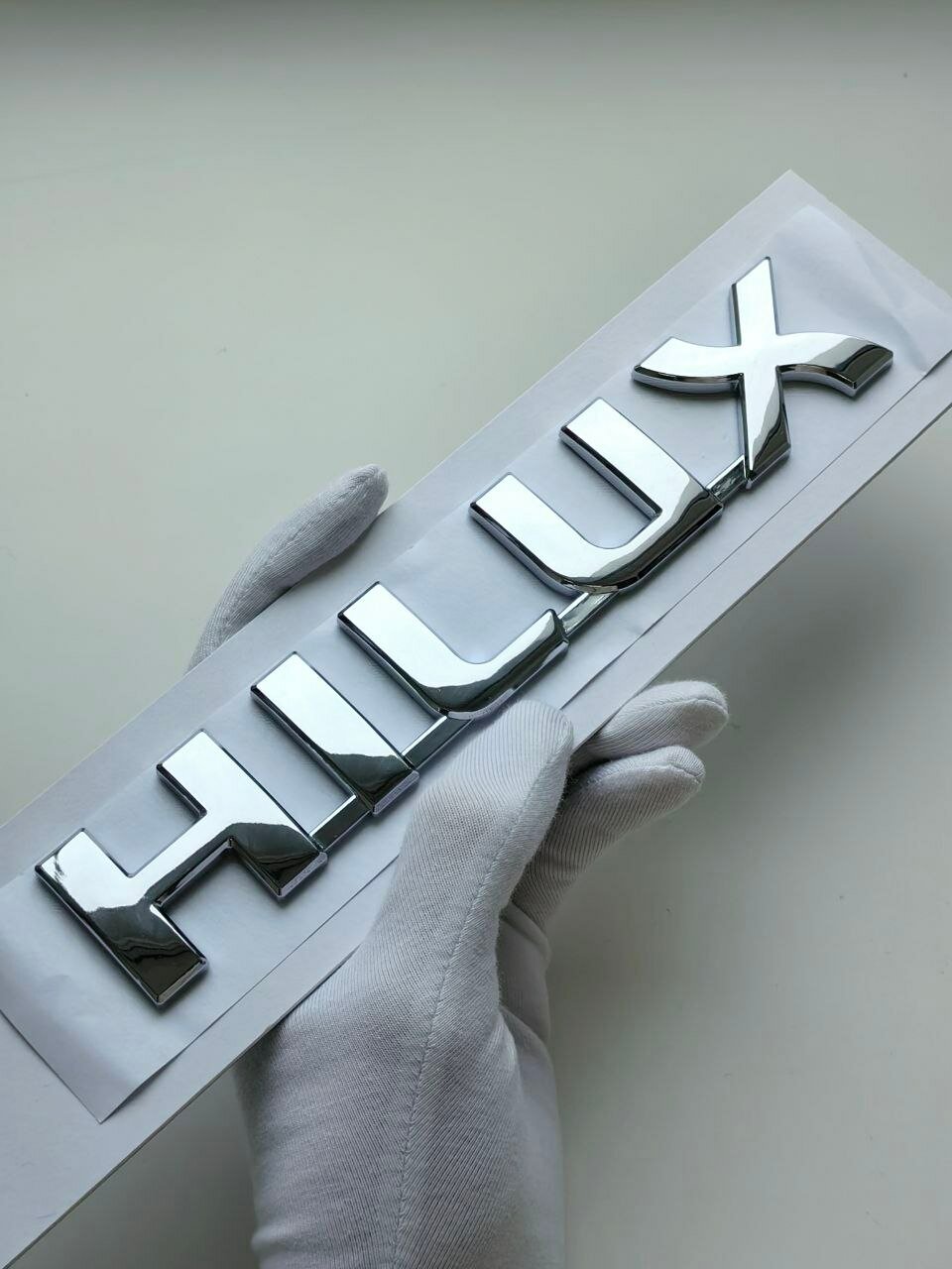 Надпись Hilux 190*34 мм эмблема шильдик Toyota Тойота значок