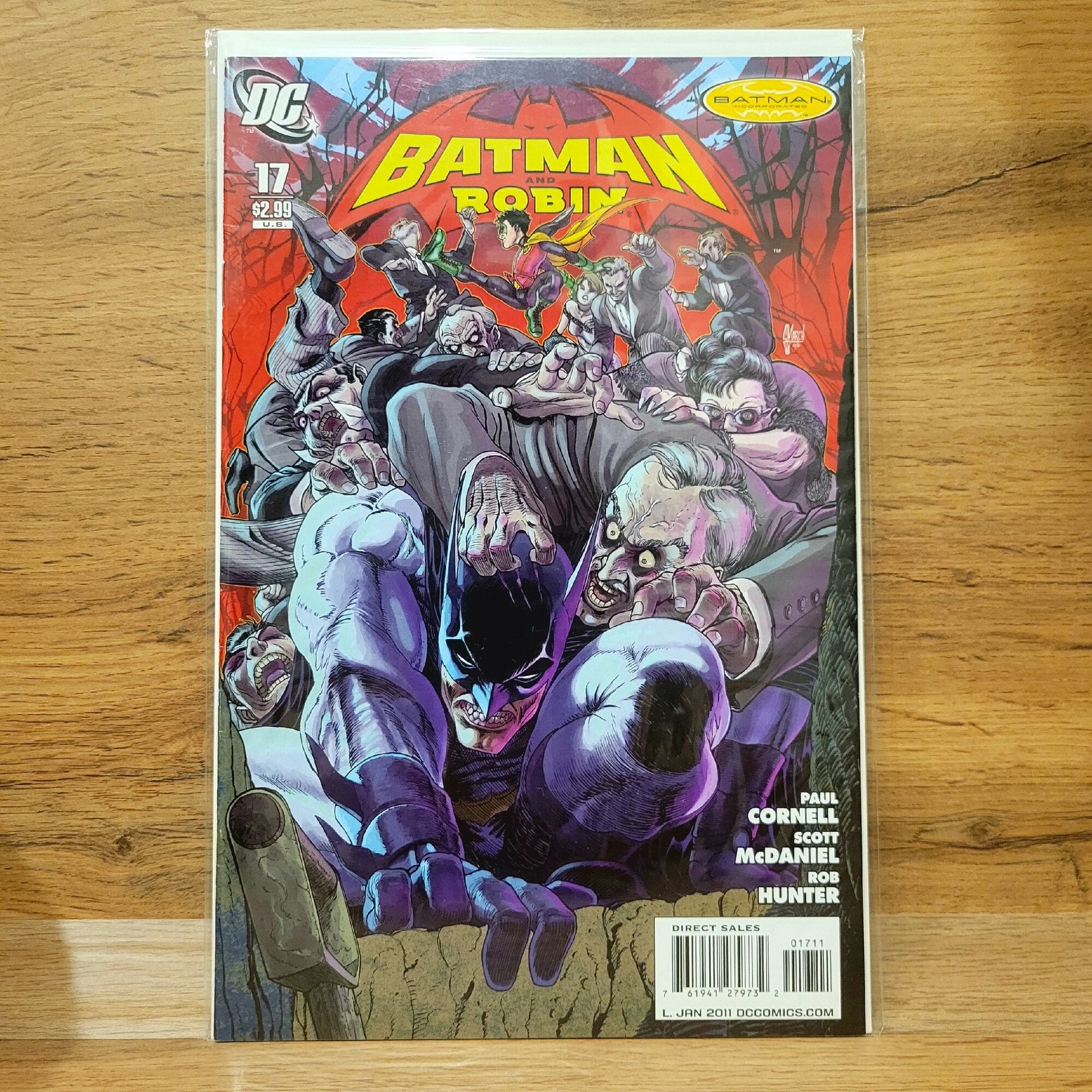 Комикс Batman And Robin #17 Комикс (сингл) на английском языке