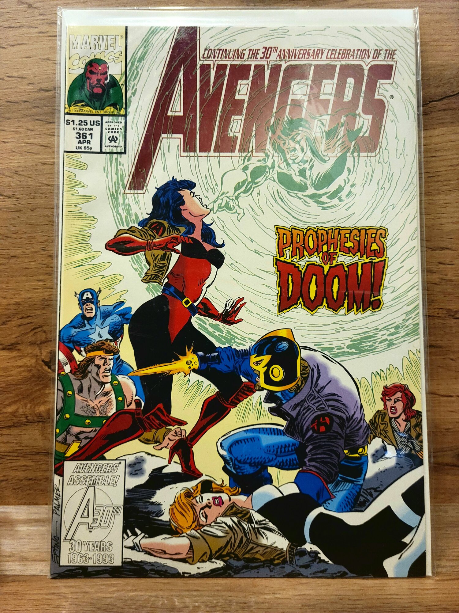 Ретро Комикс Avengers #361. 1993 Год