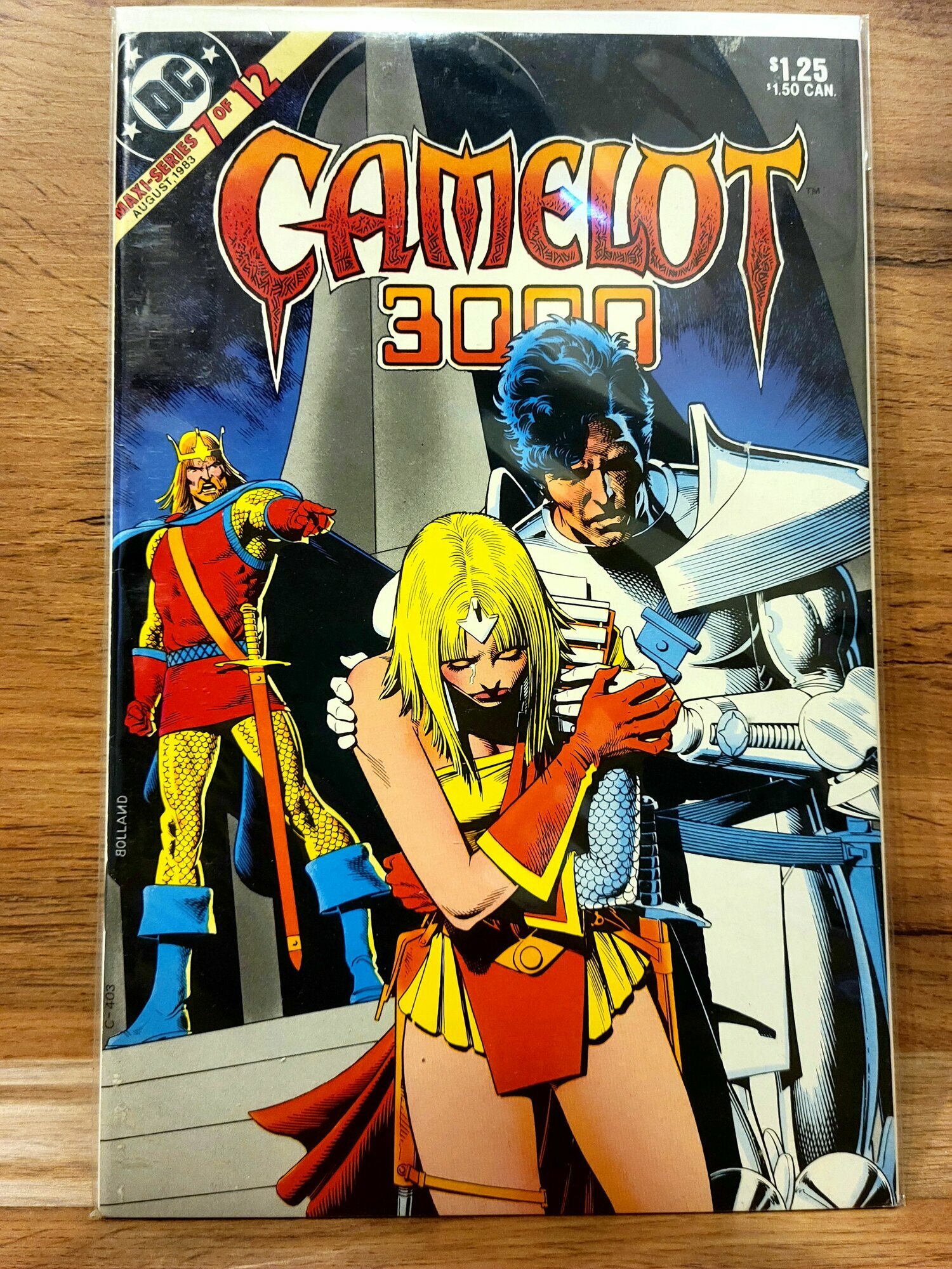 Ретро Комикс Camelot 3000 #7. 1983 Год.