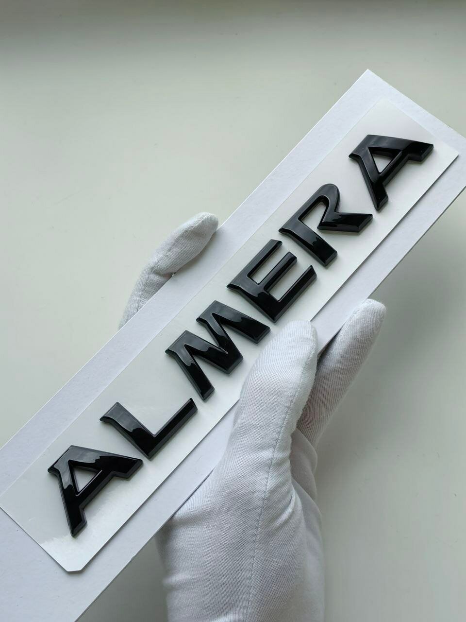 Надпись Almera 195*23 мм шильдик эмблема Nissan