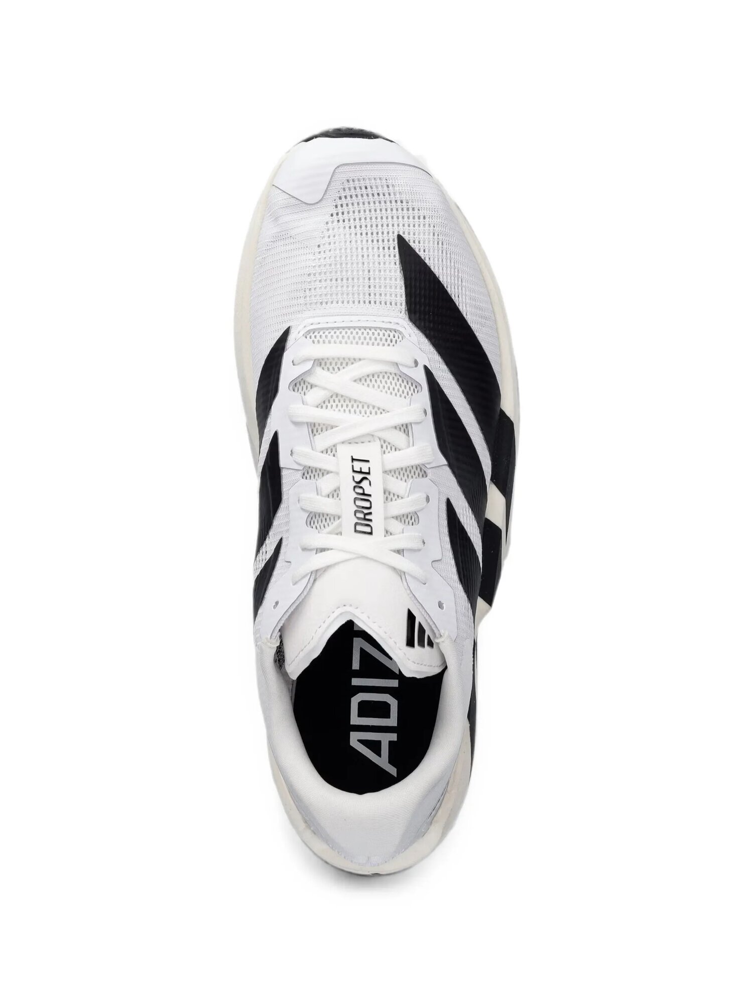 Кроссовки adidas Adizero Dropset sneakers, размер 9.5 US, бежевый/белый — фото 1