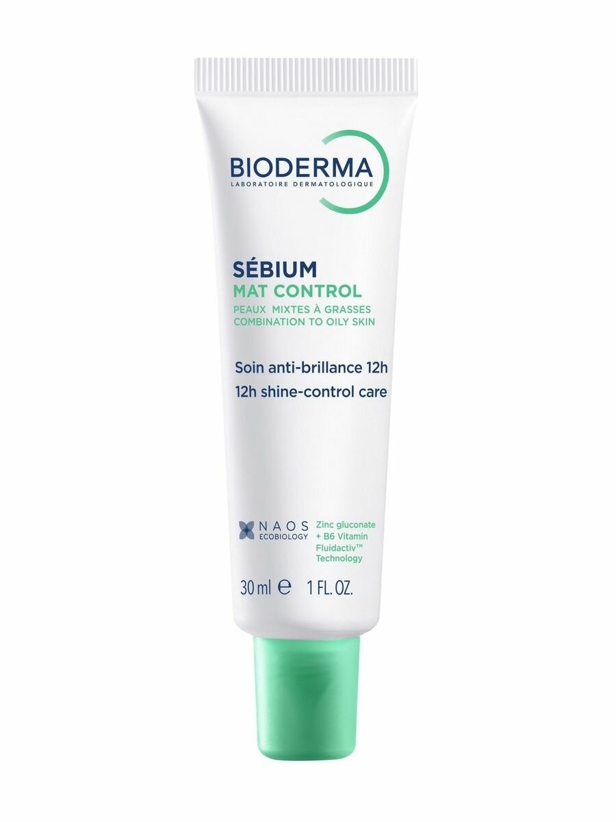Биодерма Себиум (Bioderma Sebium) Мат Контроль, 30 мл