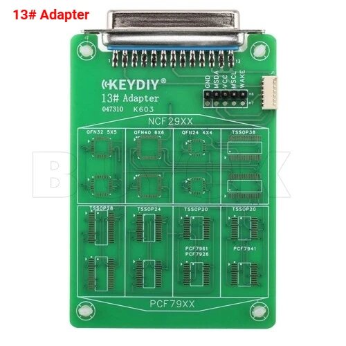 KEYDIY 13 # Адаптер для удаленного считывания чипов: чтение данных с поврежденных или KD13 Adapter