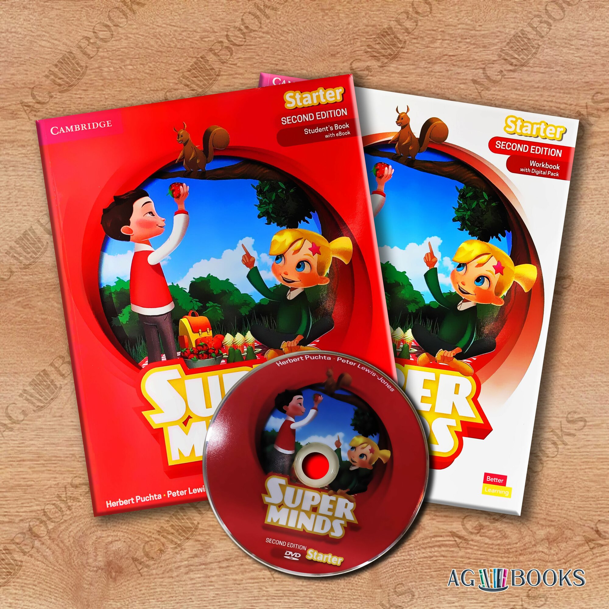 Super minds Starter (2nd edition) Комплект (Учебник + рабочая тетрадь)