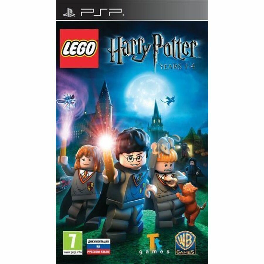 Игра LEGO Гарри Поттер: годы 1-4 (Harry Potter Years 1-4) PSP Диск на PlayStation Portable Английская версия