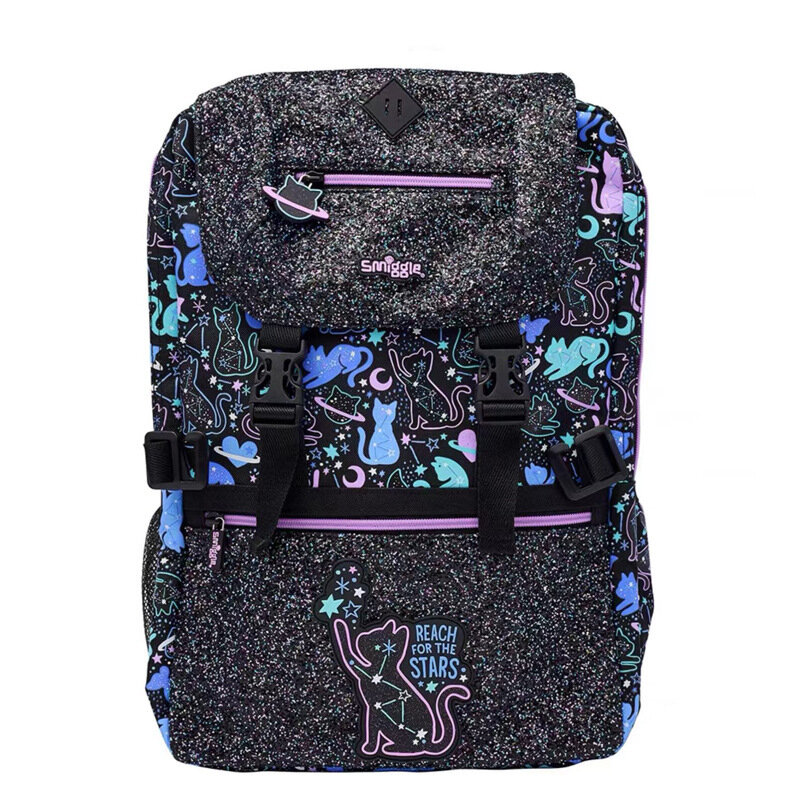 Школьный рюкзак Smiggle, цвет: Обсидиан черный