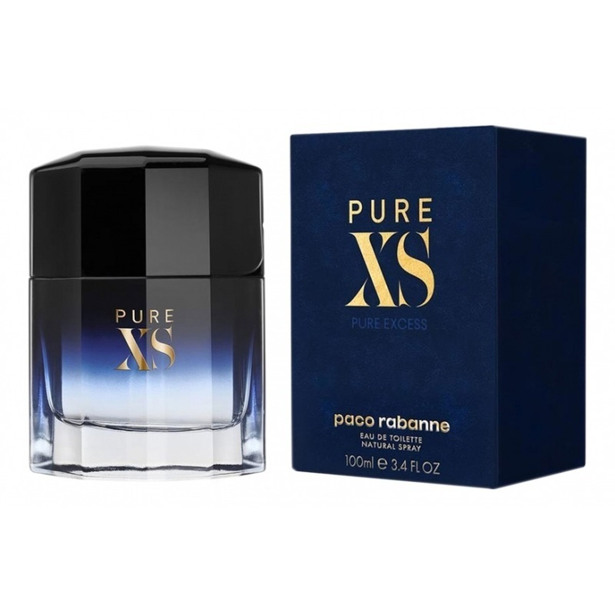 Туалетная вода Paco Rabanne "Pure XS", для мужчин, объем 100 мл
