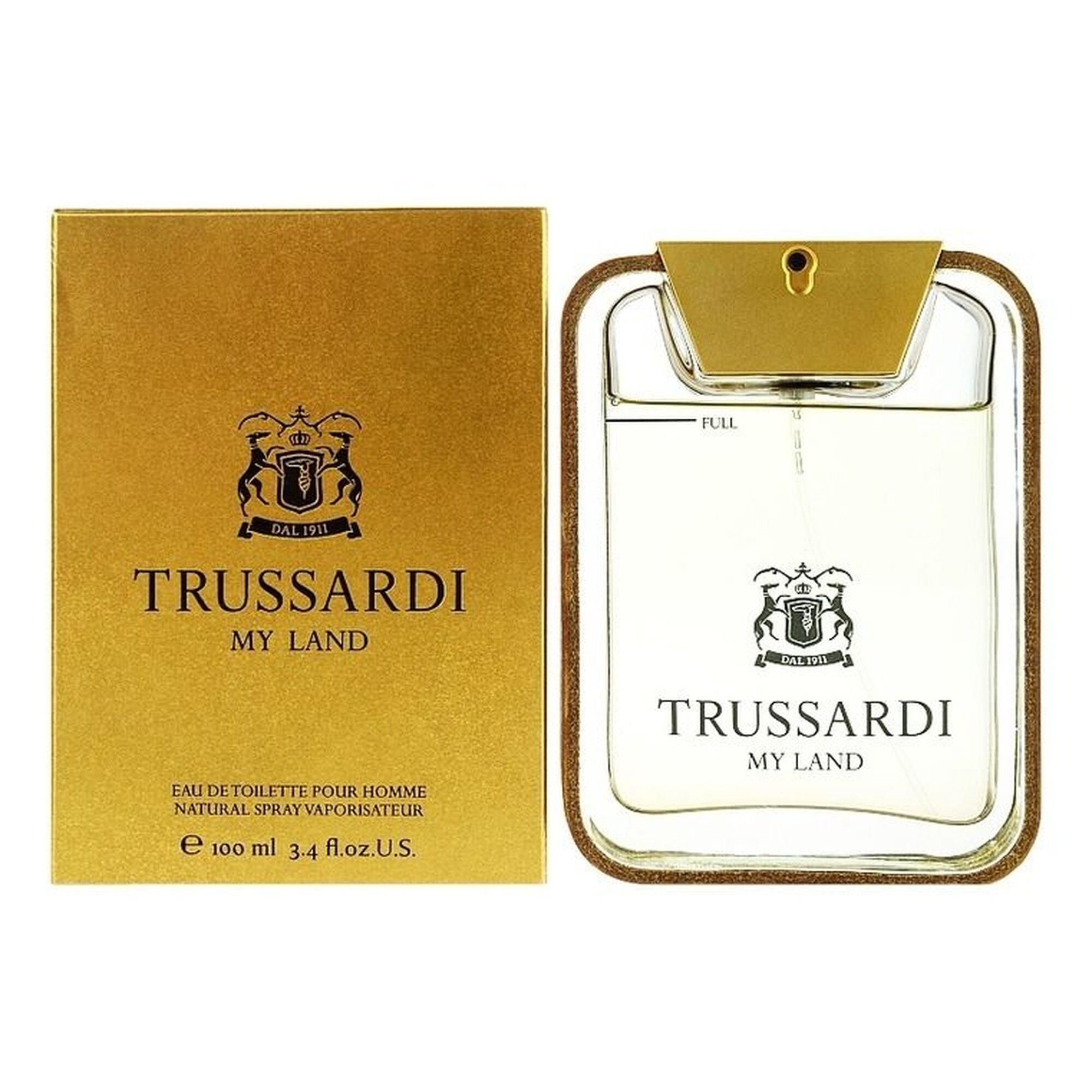 Туалетная вода TRUSSARDI "My Land", для мужчин, объем 50 мл, 1 упаковка