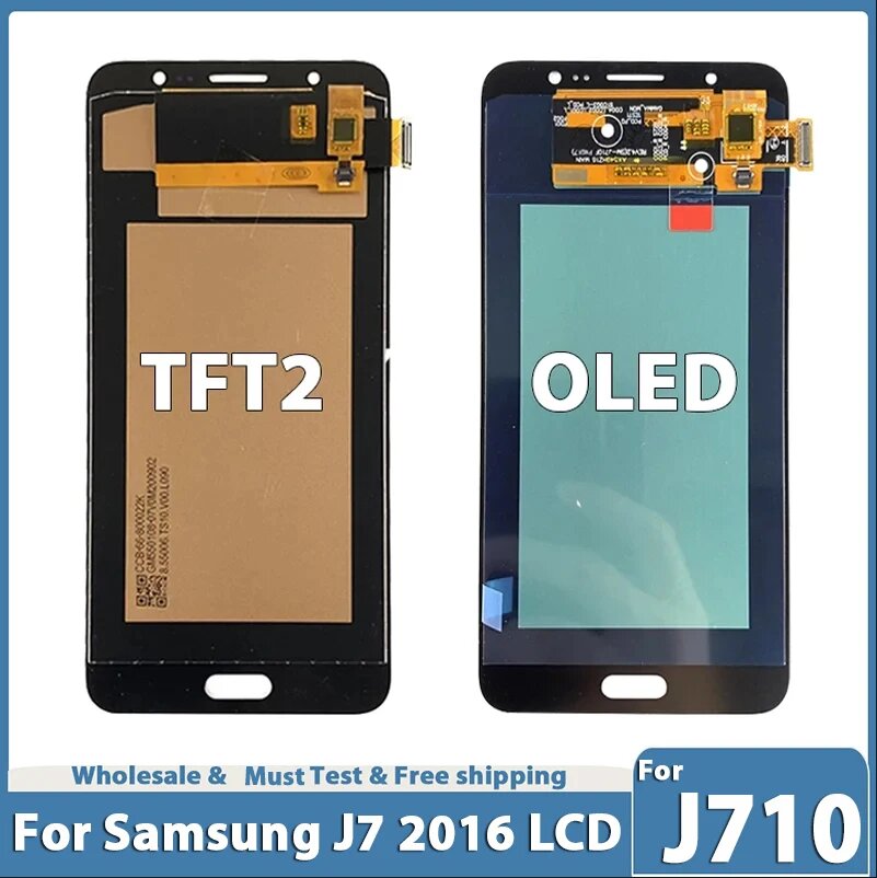 OLED экран Gold J710 в сборе с тачскрином