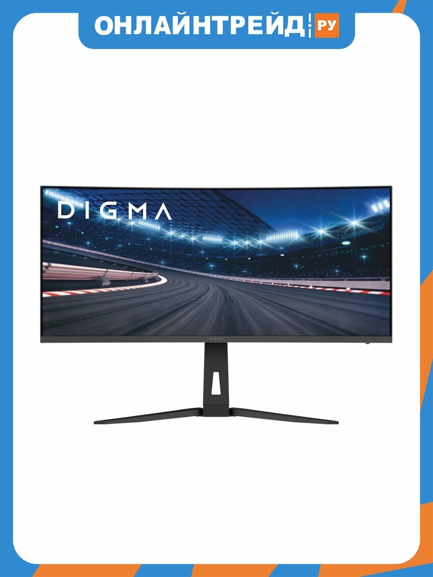 Монитор Digma Overdrive 34A712Q 34" черный