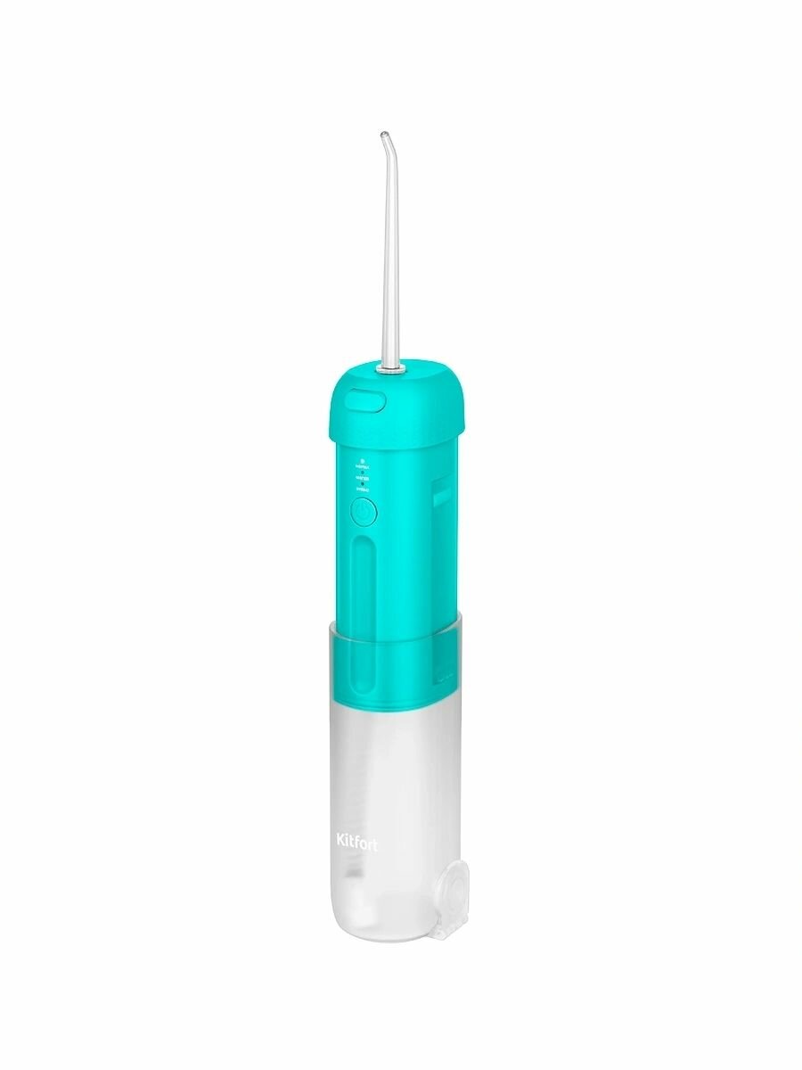 Ирригатор KitFort КТ-2988 цвет: белый и бирюзовый