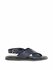 Босоножки Corneliani Crossover-strap slingback sandals, размер 7.5