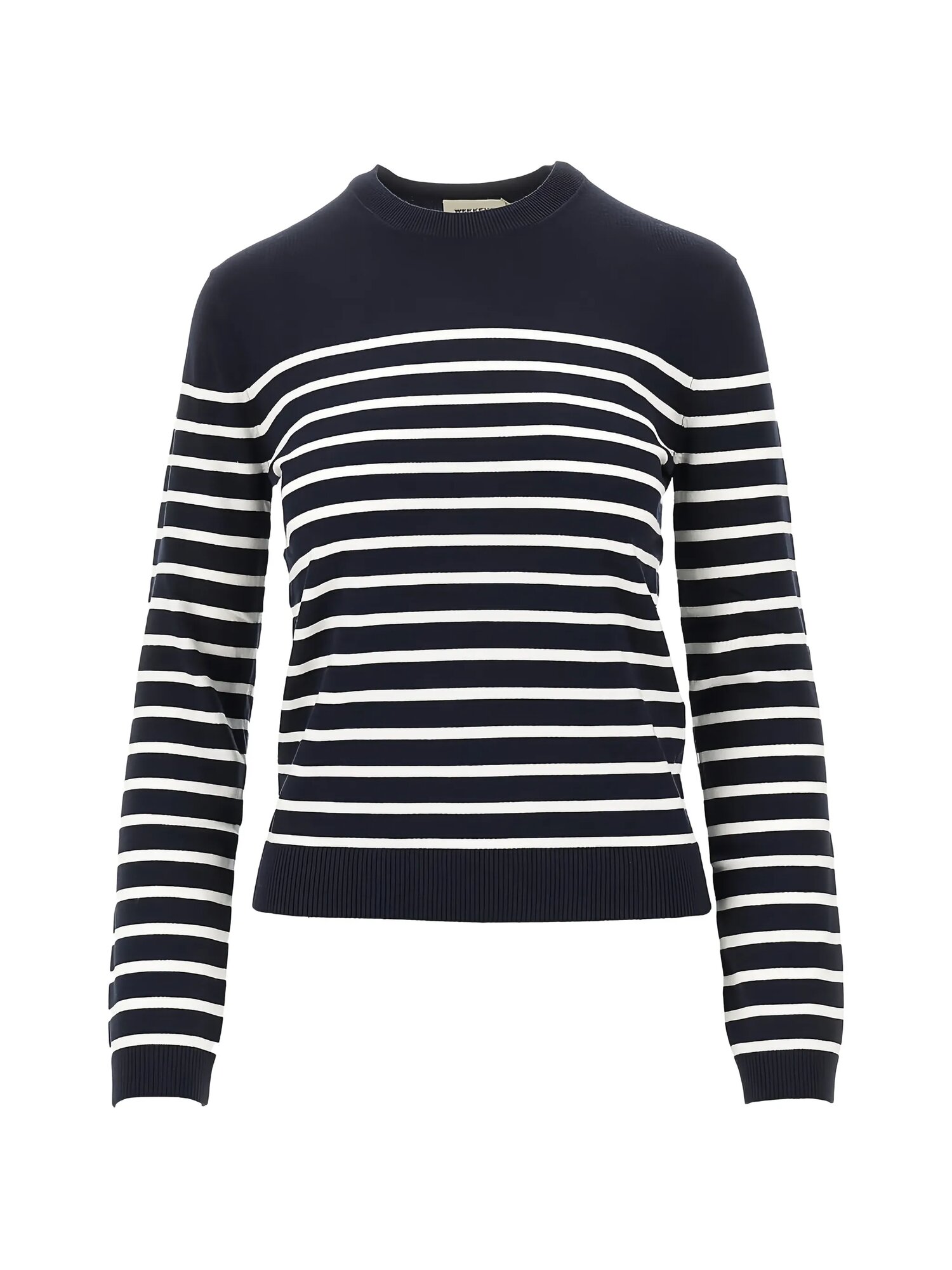 Свитер Silk and wool yarn sweater - navy