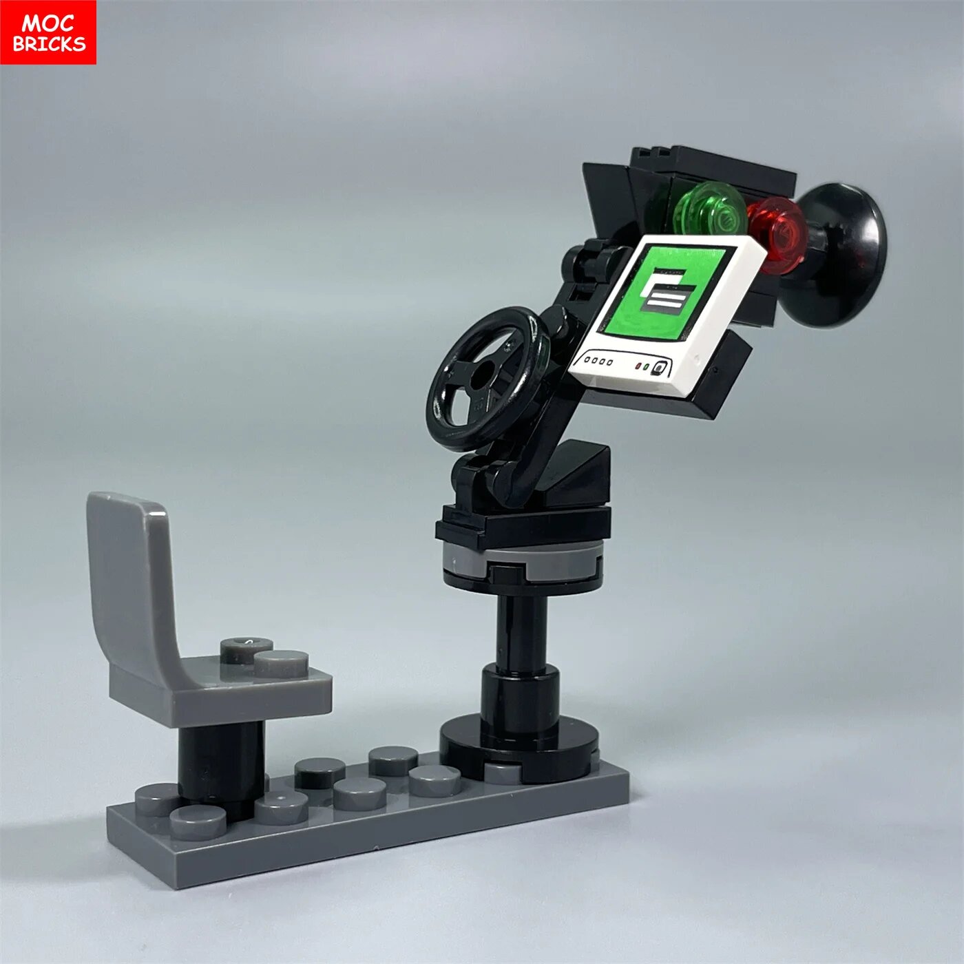 MOC BRICKS Конструктор пластиковый 18+ Черный, NO.47