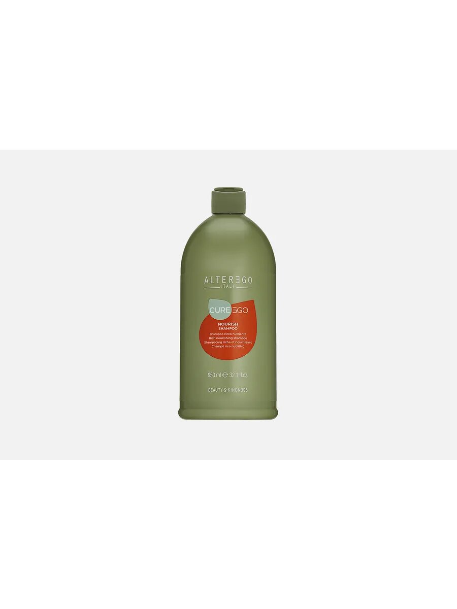 Питательный шампунь для волос ALTEREGO ITALY Cureego Nourish Rich 950 мл