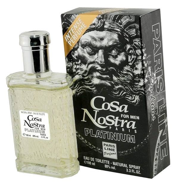 Paris Line Parfums Cosa Nostra Platinum - мужская туалетная вода 100 мл / Платинум
