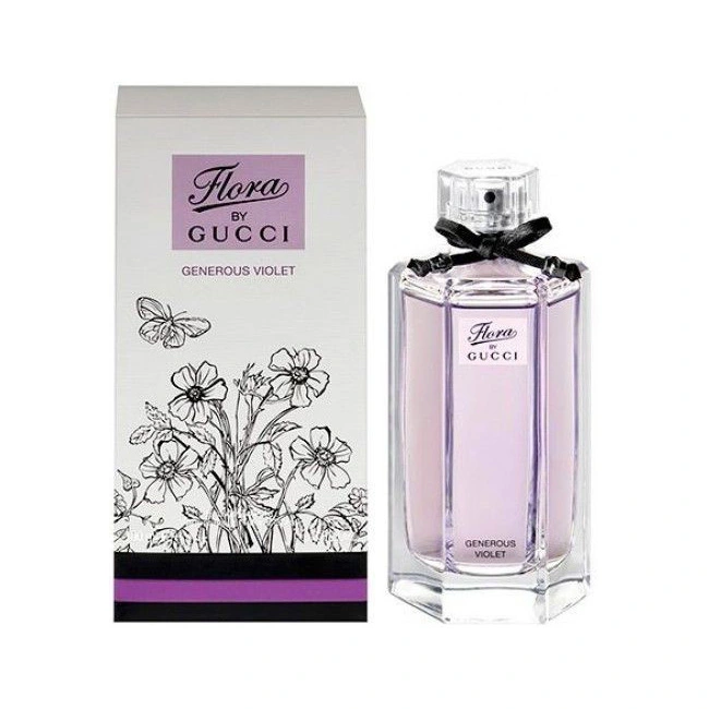Флора Щедрая Фиалка - Gucci Flora Generous Violet женская туалетная вода 100 мл